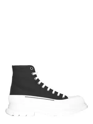 Alexander McQueen Tread Slick High-top Sneakers - Black