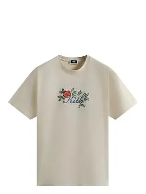 Kith Script Needlepoint Tee - Cream