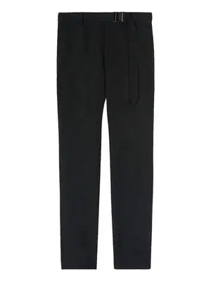 Off-White Buckle Dry Wool Slim Pant - White