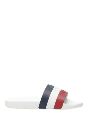 Moncler Basile Pool Slides - White
