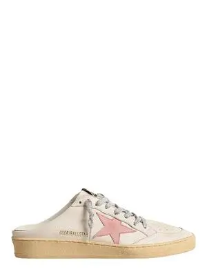 GOLDEN GOOSE Ballstar Sabot - White