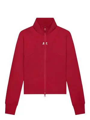 COURREGES Scuba Interlock Track Jacket - Red