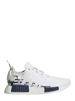 Adidas Nmd_r1 J 'wordmark Heel Stripe' Sneakers - White