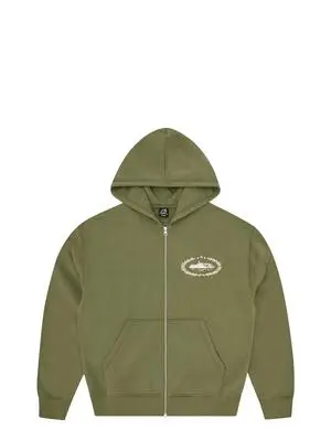 CORTEIZ Superior Royale Zip Hoodie - Green