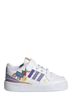 Adidas Forum Low I Sneakers With Patches - White