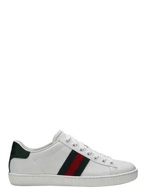 Gucci Ace Crocodile Sneakers - Green