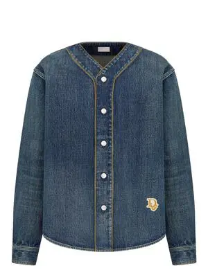 Dior X Denim Tears Baseball Shirt - Blue