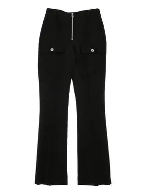 Bottega Veneta Pleat Front Trousers - Black