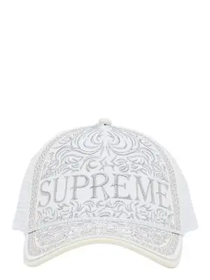 Supreme Vaquero Mesh Back 5-panel - White