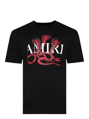 Amiri Snake Graphic Tee - Black