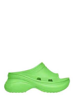 Balenciaga Crocs X Pool Slide Sandal - Green