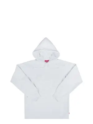 Supreme Embroidered Outline Hooded Sweatshirt - Grey