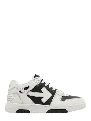 Off-White Out Of Office Low Sneakers - Black