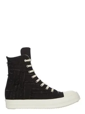 Rick Owens Edfu Slashed High - Black