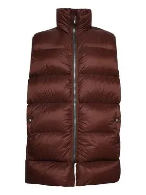 Rick Owens Flight Padded Vest - Brown