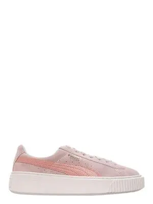 PUMA Suede Platform Sneakers - Pink
