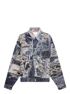 Acne Studios Windbreaker Jacket - Blue