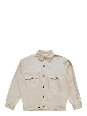 MAISON MARGIELA Trucker Denim Jacket - White