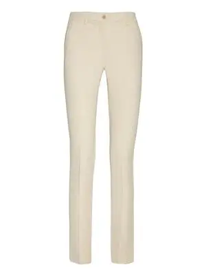 ETRO Veronica Stretch-Crepe Slim-Leg Pants