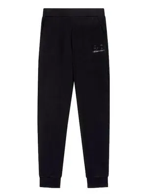EA7 Logo Trousers - Black
