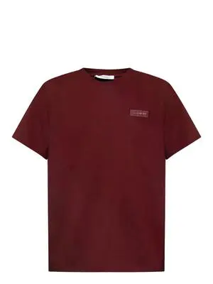 Givenchy Logo-patch Cotton T-shirt - Red