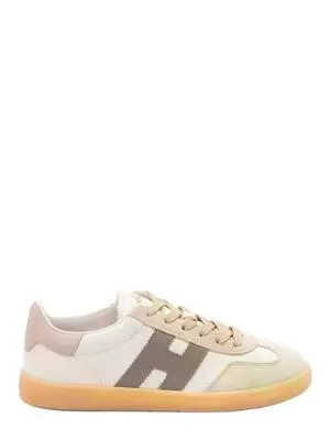 Hogan Panelled Sneakers - Neutrals