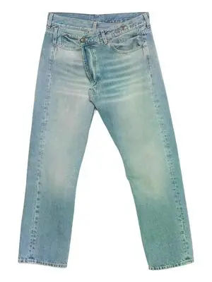 R13 Cross-waistband Jeans - Blue