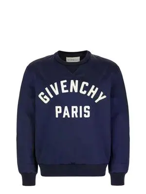Givenchy Cotton Sweatshirt - Blue