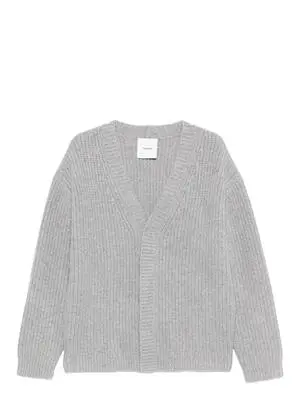 Nanushka Wool-cashmere Cardigan - Grey