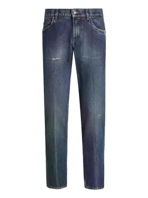 Dolce & Gabbana Distressed Jeans - Blue