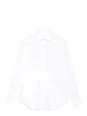 XACUS Long Sleeve Cotton Shirt - White