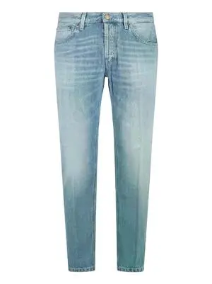 DONDUP Faded Wash Jeans - Blue