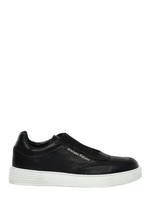 GIULIANO GALIANO Logo-detail Trainers - Black
