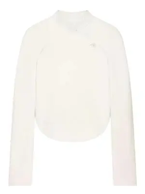 COURREGES Asymmetrical Jacket With Circular Detail - White
