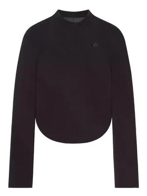 COURREGES Cropped Blazer - Black