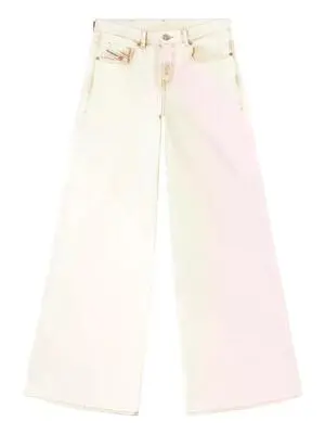 DIESEL 1978 D-akemi 09m70 Flared Jeans - White