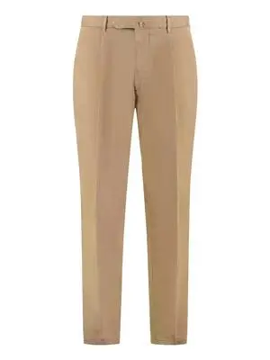 THE (ALPHABET) Cotton-blend Chino Trousers - Neutrals