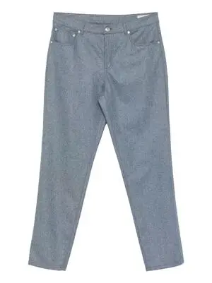 Brunello Cucinelli Straight-leg Trousers - Blue