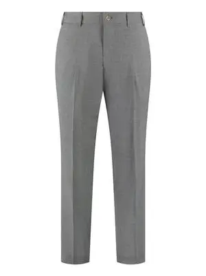 THE (ALPHABET) Elasticated Tailored Trousers - Grey