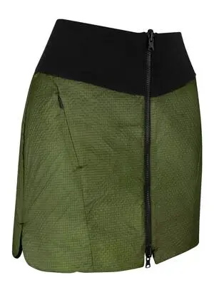 LAMUNT Irmi Quilted Zip-Front Skirt