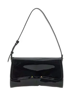 GIANNI CHIARINI Flap Shoulder Bag - Black