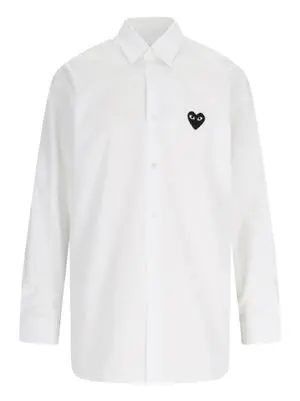 Play Comme Des Garcon Shirt - White