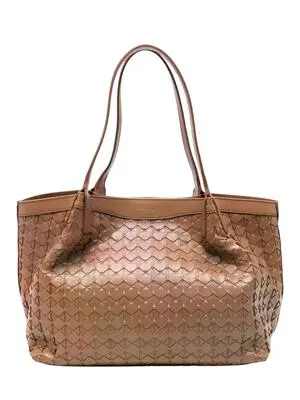 SERAPIAN Small Secret Tote Bag - Brown