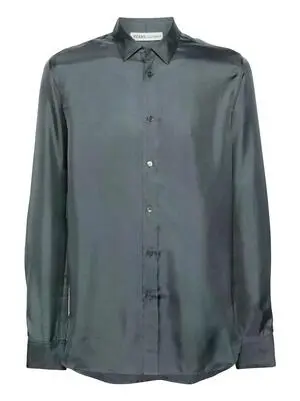MODES Lightweight Silk Shirt - Grey