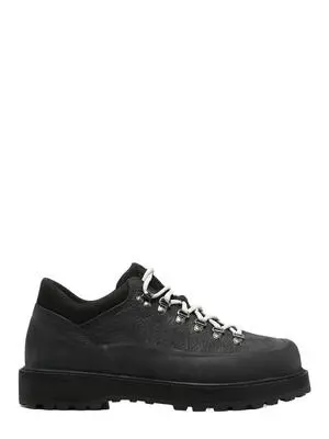 Diemme Cornaro Leather Sneakers - Black