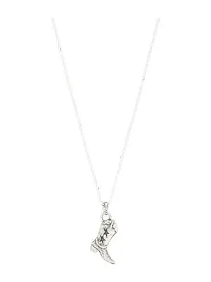 TWOJEYS Boot Necklace - Black/silver