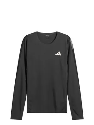 ADIDAS RUNNING Adidas Adizero Running Long Sleeve Top - Black