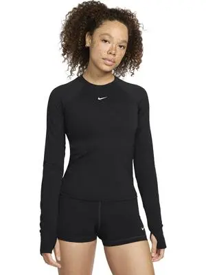 Nike Pro Dri-fit Long-sleeve Top - Black