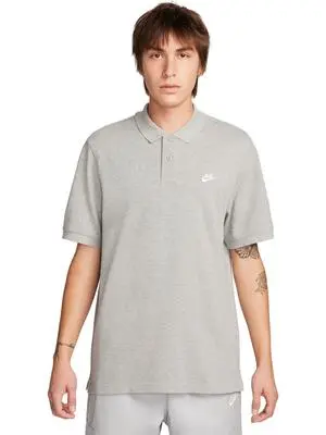 Nike Club Short-sleeve Polo - Grey