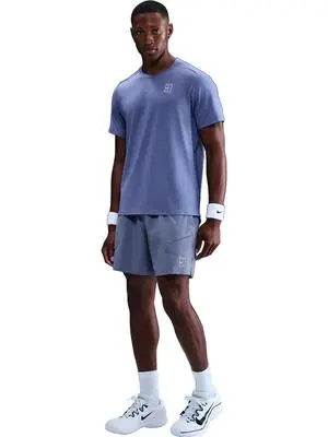 Nike Advantage Dri-fit 6" Tennis Shorts - Blue